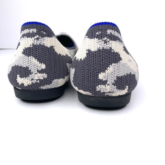 Rothy's | Shoes | Rothys Ash Grey Camo Points Size 7 | Poshmark
